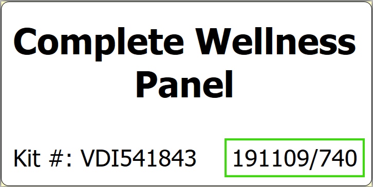 Register a Kit – VDI Laboratory, LLC